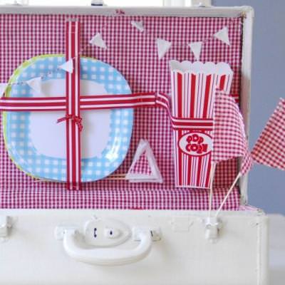 Party in a Suitcase {surprise birthday party} – Tip Junkie