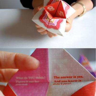 Printable Fortune Teller – Tip Junkie