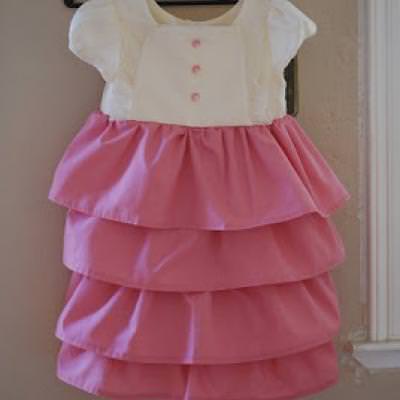 Ruffle Dress Tutorial {Girls Dresses} – Tip Junkie