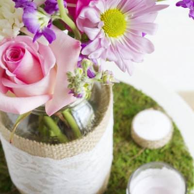 Rustic Centerpiece DIY {Centerpieces} – Tip Junkie