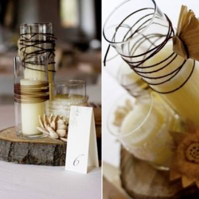Rustic Thanksgiving Table Centerpiece {Thanksgiving Centerpieces} – Tip ...
