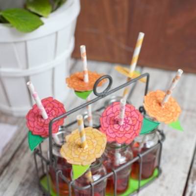 Summer Flower Printable {flower themed party} – Tip Junkie