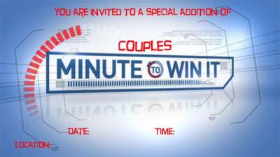 Couples Minute to Win It! {Date Night Ideas} – Tip Junkie