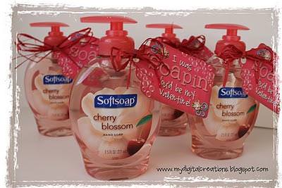 I Was “Soapin” Valentine Gift Tag {Printable} – Tip Junkie