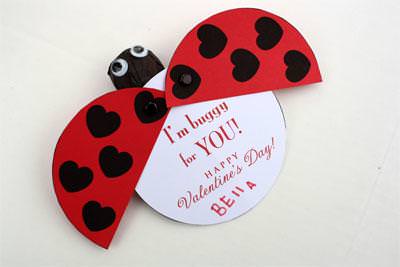 Ladybug Valentine {tutorial} – Tip Junkie