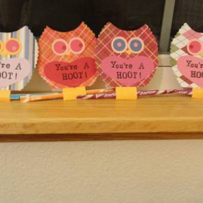 You’re A Hoot Valentine {Homemade Valentines Day Cards} – Tip Junkie